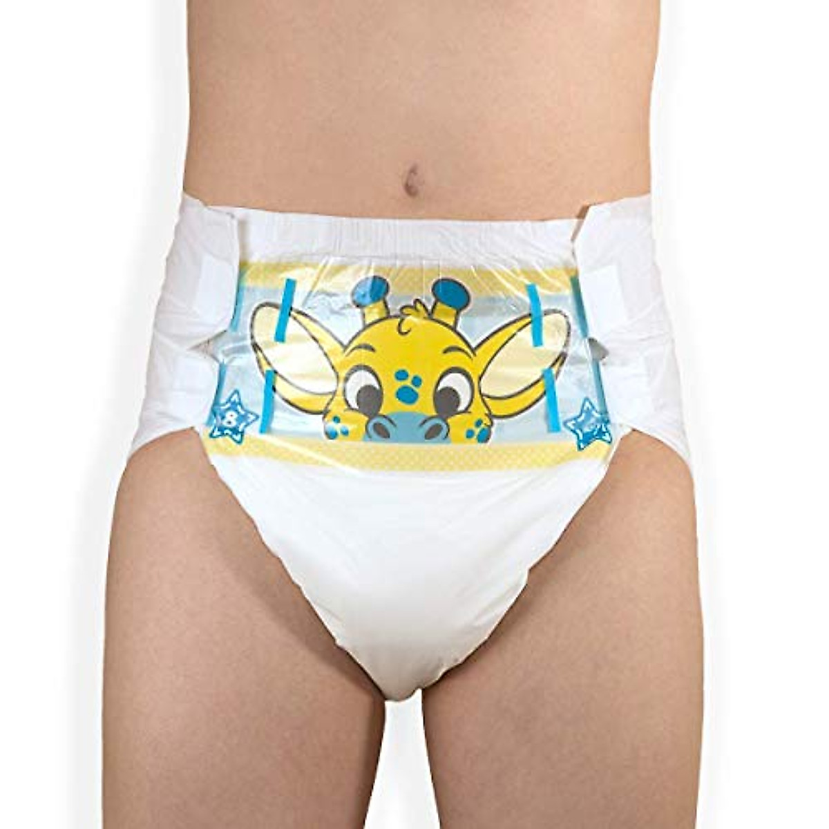 ABUniverse PeekABU Adult Diapers - Pack of 10 (Medium)