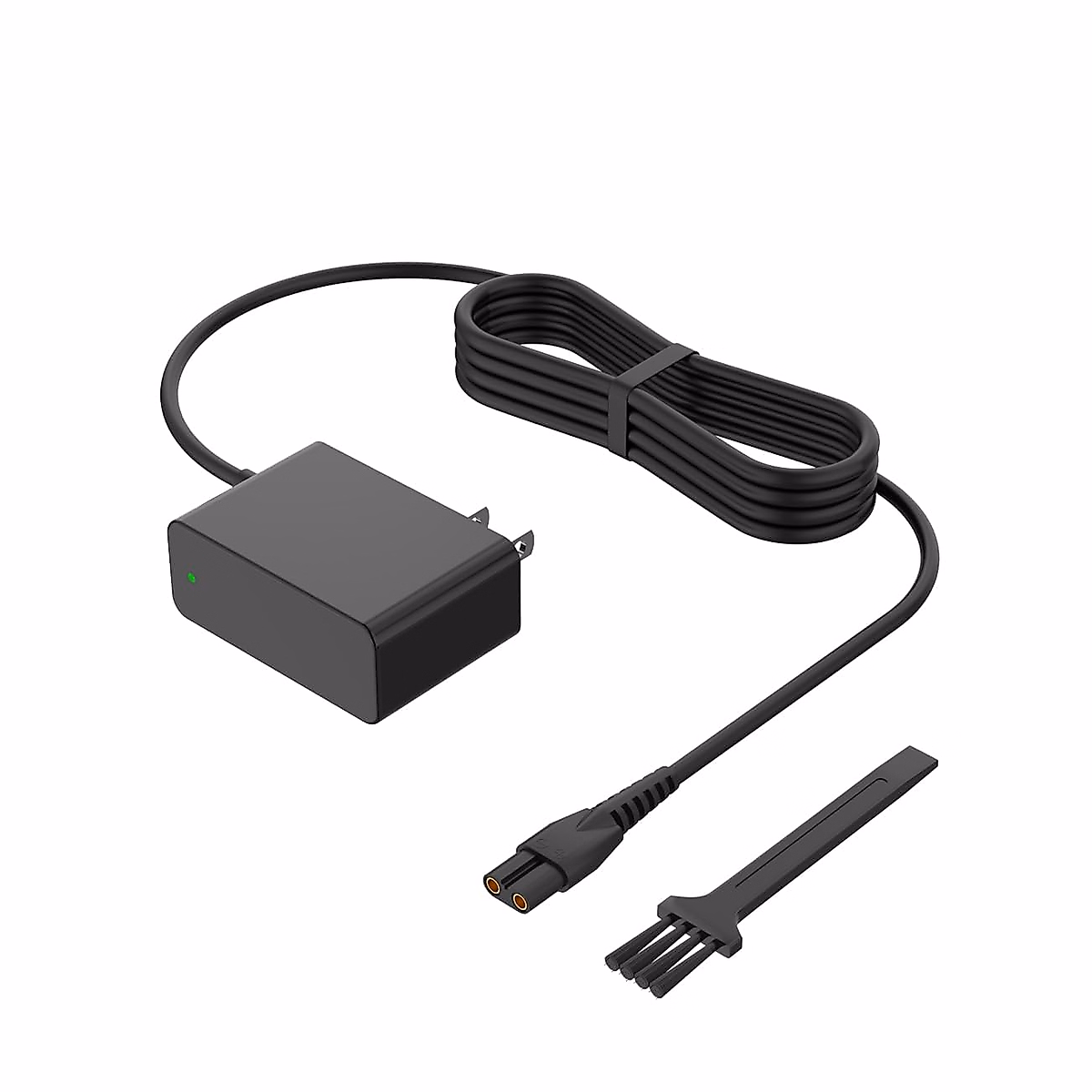 for Manscaped Lawn Mower 3.0 2.0 Charger for Lawnmower Power Cord，Replacement Manscape Electric Groin Hair Trimmer, Weed Whacker Nose and Ear Hair Trimmer Power Supply（LED, Brush）