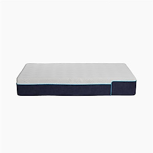 Signature Sleep Bliss 10 Inch Charcoal Cool Gel Memory Foam Mattress-in-a-Box, Medium, Certipur-US and Oeko-TEX, Twin
