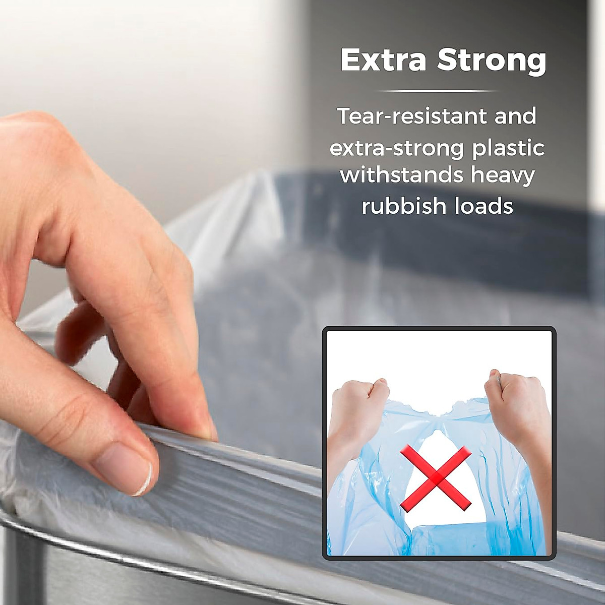 Tower T878002 25L Lemon Scented Bin Liners 20pc/Pack