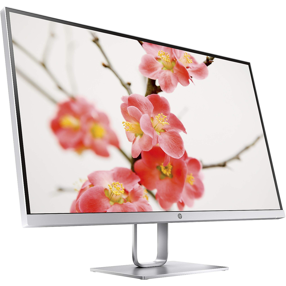 HP Pavilion 27q 27-inch QHD 2k 1440p IPS LED Monitor with AMD FreeSync Support, 100% sRGB, and VESA Mounting Bracket (1HR73AA#ABA) - Silver