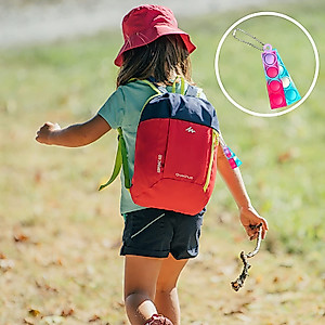 Beyourself Mini Fidget Toy Push pop Keychain Toy, Christmas AmongToy Fidget It Toy,Decompression and Anti Anxiety Kit Fidget Toys (24)