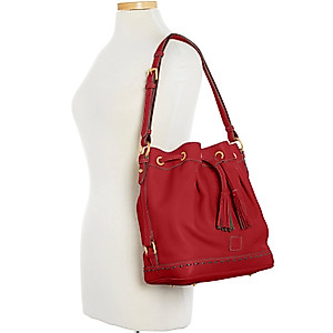 Dooney & Bourke Handbag, Florentine Drawstring - Red