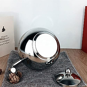 Stainless Steel Tea Kettle with Removable Teapot Infuser Container with Handle for Loose Leaf & Tea Bags, Suitable to Boiling Water & Tea on Induction Stove, Gas Stove Top (Color : OneColor, Size :