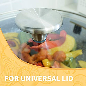 Stainless Steel Replacement Handle compatible with Le Creuset,Aldi,Lodge, and other Enameled Cast-Iron Dutch Oven