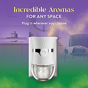 Air Wick Plug in Scented Oil Refill, 10ct, Lavender & Chamomile, Air Freshener, Essential Oils, Eco Friendly