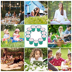 UNICY Pack Citronella Candles Outdoor Indoor, 8.0Oz Natural Soy Wax Off Candles for Caming Home Patio Summer Gift Clear Jar