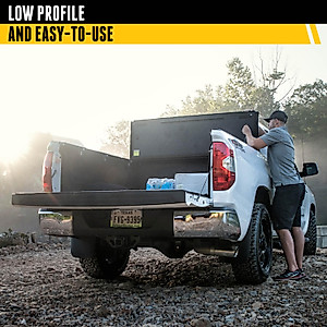 UnderCover Flex Hard Folding Truck Bed Tonneau Cover | FX21032 | Fits 2022 - 2023 Ford Maverick 4' 6" Bed (54.4")