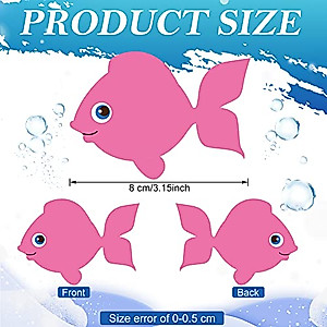 Colorful Fish Paper Cutouts for Classroom & Party Decor - 200 Pieces