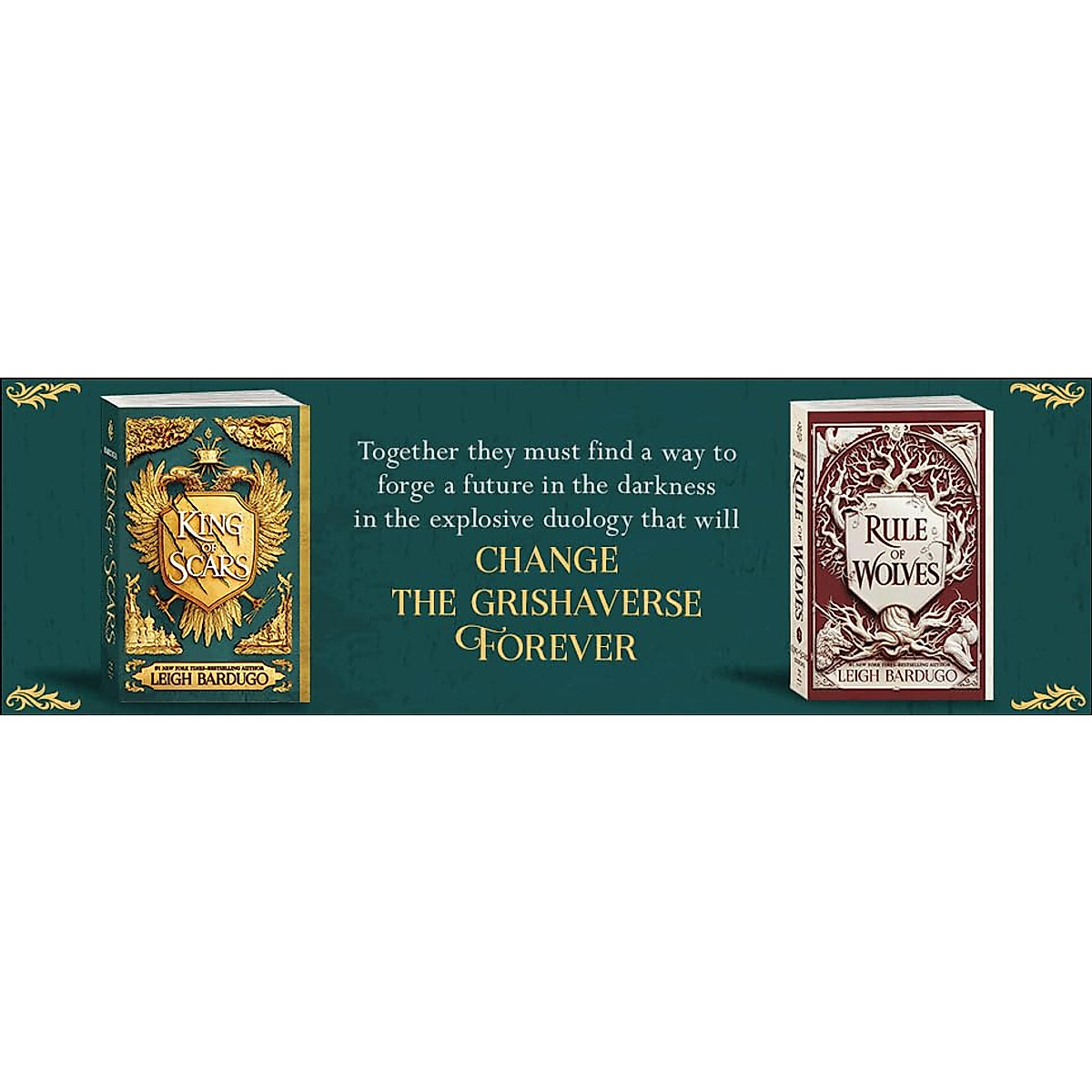 Rule of Wolves & King of Scars By Leigh Bardugo Collection 2 Books Set