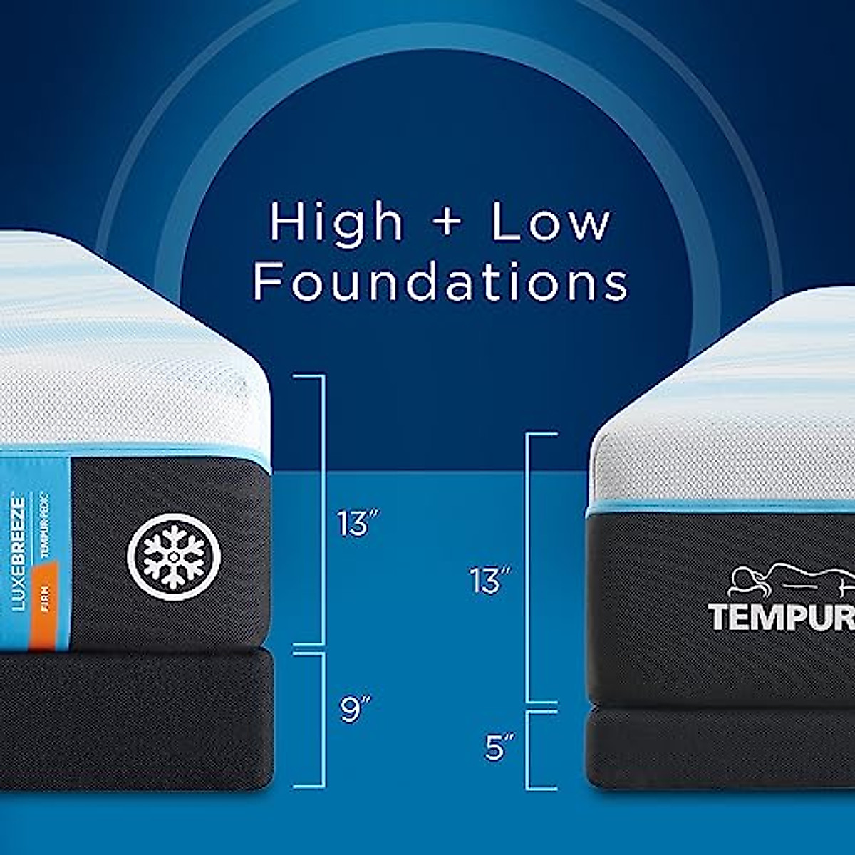 Tempur-Pedic LuxBreeze 2.0 Firm, Split California King