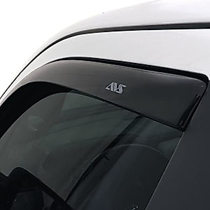 Auto Ventshade [AVS] In-Channel Ventvisor / Rain Guards | Smoke Color, 4 pc | 194415 | Fits 2007 - 2014 Cadillac Escalade