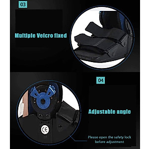 Walking Boot Fracture Boot for Broken Foot Adjustable and Breathrable Foot Support Stabilizer Orthotic Sleeping Immobilizer for Achilles Tendon Surgery Ankle Fractur Sprains Ankle Brace for Women & Me