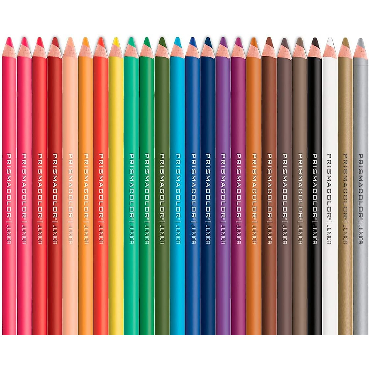 Prismacolor Colored Pencils Set, Assorted Colors, Pack of 24, Junior 4.0mm…