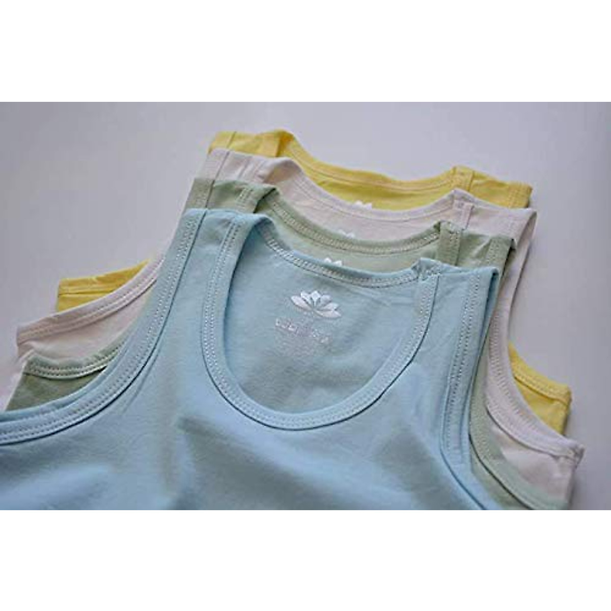 LotusComfort The Essential Tank Young Boys Girls Toddler Unisex 4 Pack Premium Tank Top Undershirt Super Soft Breathable 2T