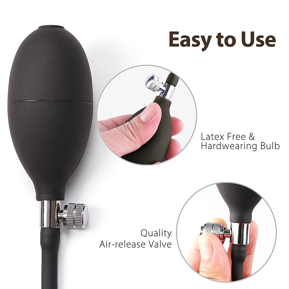 LotFancy Aneroid Sphygmomanometer, Pediatric BP Cuff, Child & Small Cuff, Professional Manual Blood Pressure Cuff, 7.2"-10.5", with Zipper Case