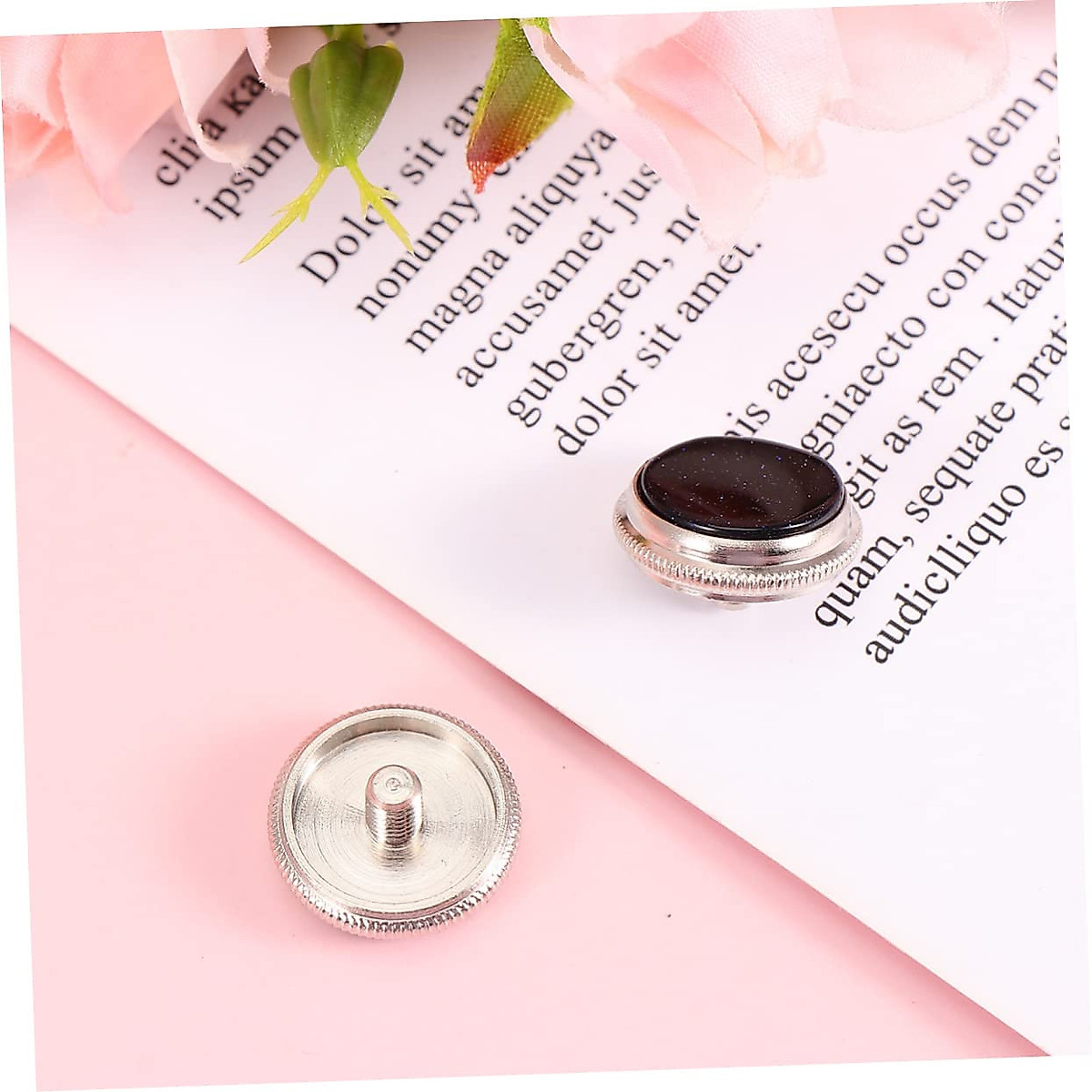 ibasenice 3pcs Snap Press Cover Snap Buttons Horn Speakers Trumpet Buckle Musical Instrument Accessory Trumpet Button Buckle Finger Buttons Musical Instruments Gland Small