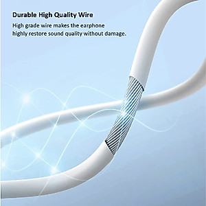 Kamon K544 USB-C Wired Earbuds, Magnetic in-Ear Earphones Headphone with Mic Tangle-Free Cord, Built-in DAC Chip, Powerful Bass & Crystal Clear Audio, for Mac, iPad Pro, Samsung Galaxy, Google (Black)