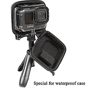 Hard Carrying Case for GoPro Hero 11 10 9 8 7 6 5 4 Waterproof Housing Case,DJI Osmo Action 3 Camera Waterproof Shell,Insta360 One R RS AKASO Underwater Dive Shell and More