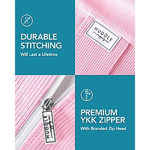 Stuffed Animal Bean Bag Storage (No Filler) - Machine Washable Kids Bean Bag Chair - Extra Large Pink Bean Bag Chair Cover Stuff Toys & Soft Items - Stuffed Animal Holder for Girls -Pink Corduroy