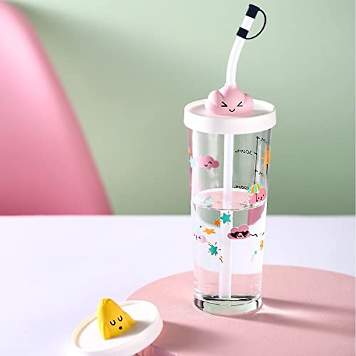 JpGdn 24pcs/pack 10mm Silicone Straw Tips Covers Cap Topper Black for 9-10mm Big large Wide Reusable or Stainless steel Straw or Stanley Cups Food Grade Dust-Proof Straw Plugs Home Kitchen Accessories