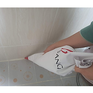 BSANG Tile Grout Masonry Mortar Bag, 13" by 24" Heavy Duty Vinyl Cement Piping Tool Tear Resistant Tip, Cement Sealer Bag (3-Pack)