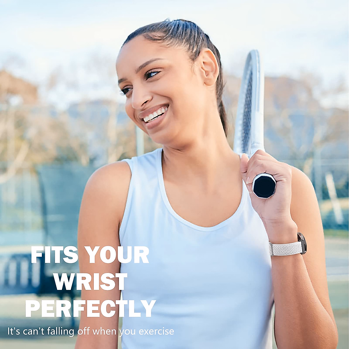 Ouwegaga Elastic Bands Compatible with Samsung Galaxy Watch 7 6 5 4 Band 40mm 44mm,Galaxy Watch 5 Pro 45mm/Watch 6 4 Classic 47mm 43mm 42mm 46mm /Watch FE/Active 2, 20mm Stretchy Nylon Strap Women Men