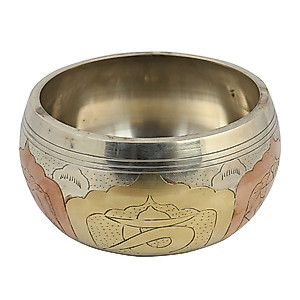 Christmas Gifts Singing Bowl Indian Musical Instruments Brass Buddhist Meditation Music