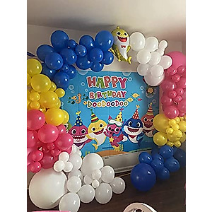 Styirl Royal Blue Party Balloons - 100 pcs 5/10/12/18 inch Party Latex Ballons As Birthday Balloons/Merry Chritmas Balloons/Balloons for Birthday/Baby Shower/Wedding/Party decorations