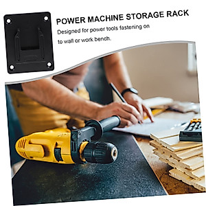 VILLCASE 24 Pcs Battery Suspension Bracket Drill Battery Dock Holders M18 Battery Wall Mount Electric Tool Storage Holder Milwaukeetool Tool Mount Holders Abs Lithium Battery Wall Hanging