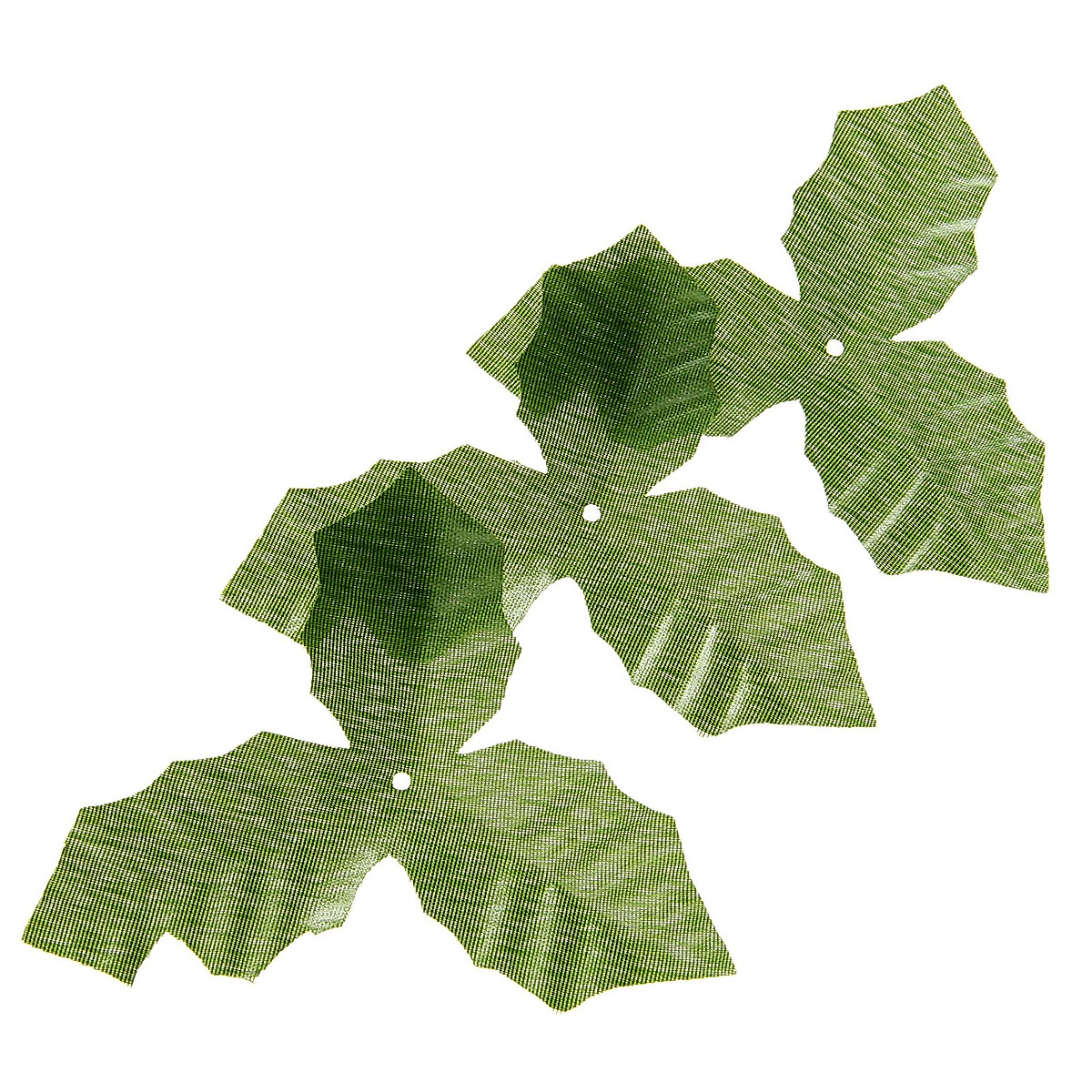 dophee 50Pcs Artifical Leaves Rose Flower Leaf Wedding Bouquet Garden Home Decor Crafts - Green