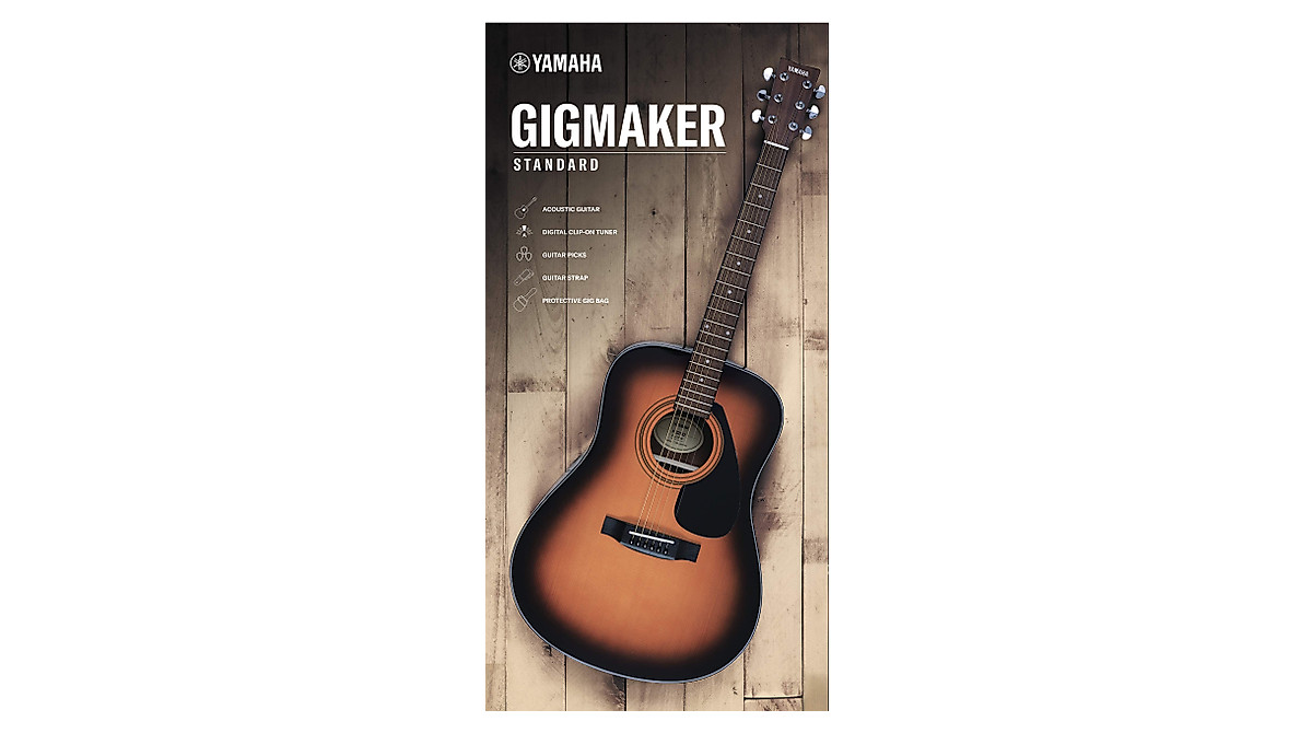 Yamaha GigMaker Acoustic Guitar Package for Beginners
