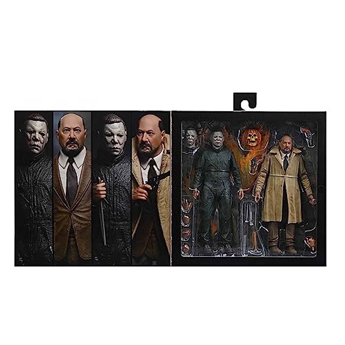 NECA - Halloween 2: Michael Myers & Dr Loomis Action Figure 2-Pack