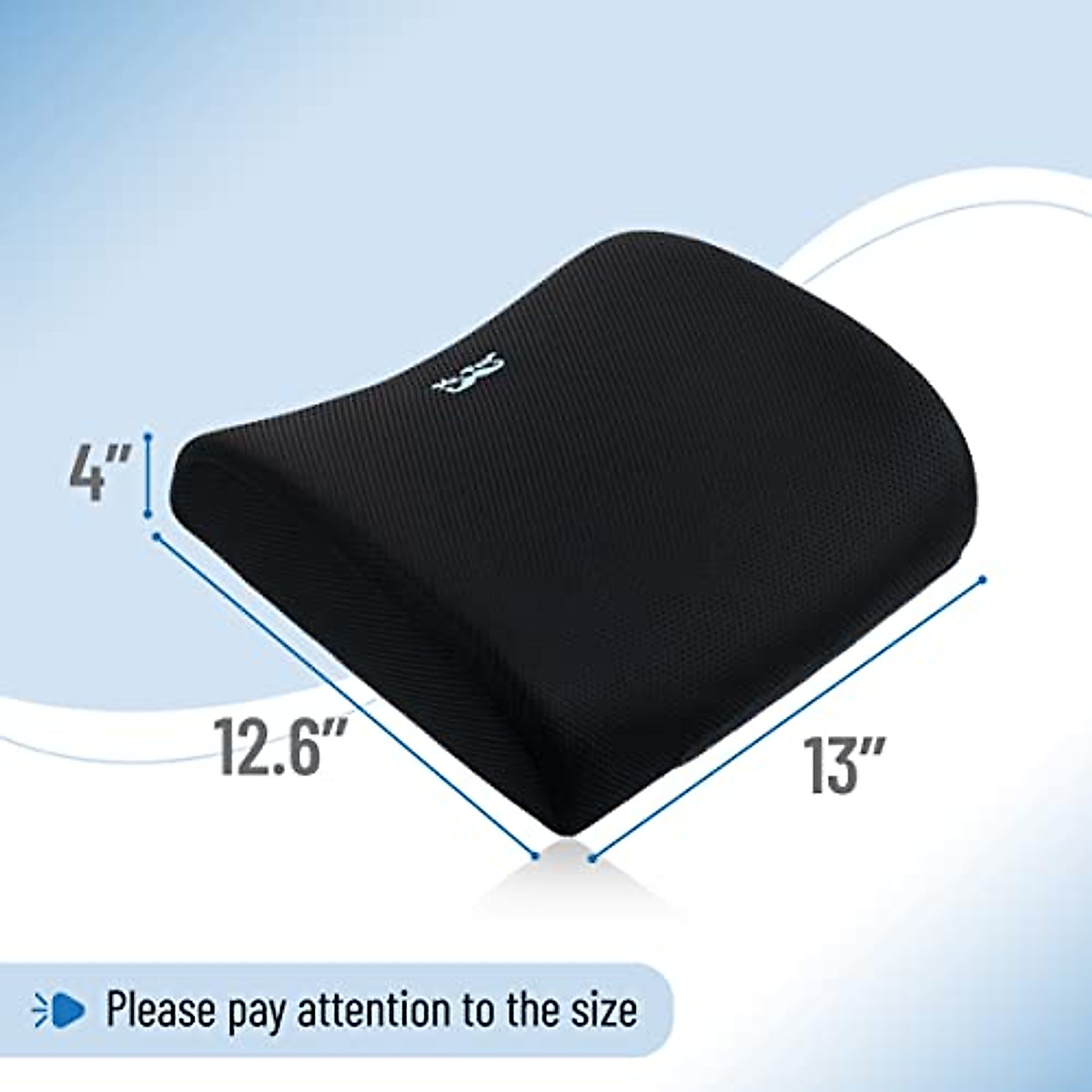 Mr. Pen- Lumbar Support Pillow, Memory Foam Lumbar Pillow, Car Lumbar Support, Office Chair Back Cushion, Chair Pillow, Desk Chair Back Support