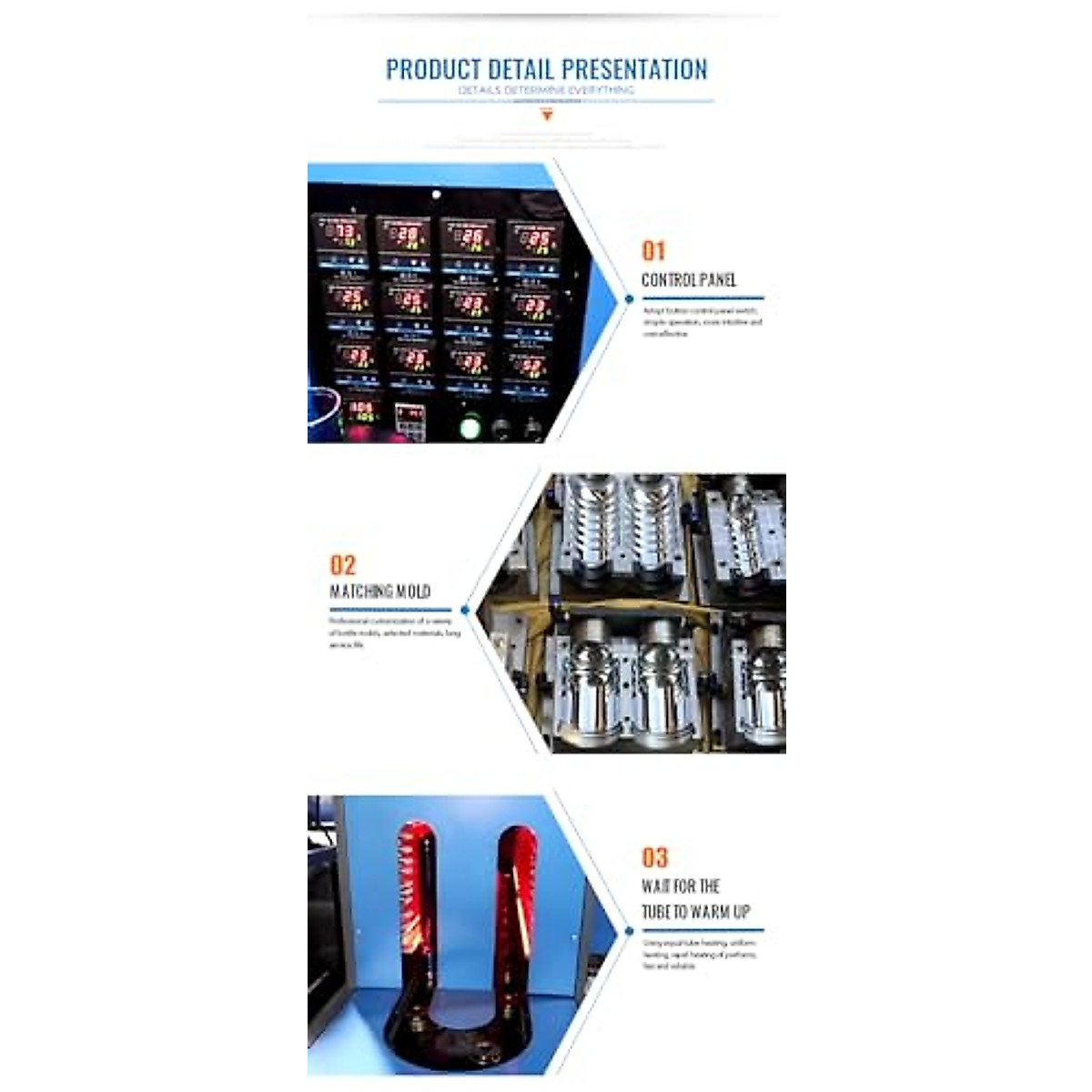 1-5L PET Blowing Machine Fast and Efficient Bottle Molding for Small to Medium Containers