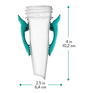 Evenflo Feeding Advanced Breast Milk Storage Bag Adapters for Breast Pumps (Pack of 2)