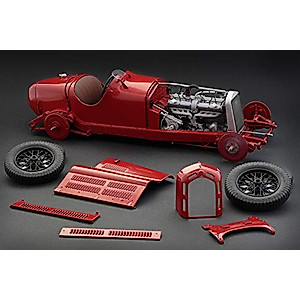 Italeri 510004706 1:12 Alfa Romeo 8C 2300 Monza Nuvolari Building, Stand Model Making, Crafts, Hobby, Gluing, Plastic Kit, Detailed, Unvarnished