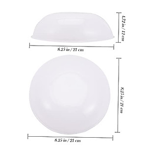 ORFOFE 5pcs Ceiling Lamp Shade Globe Ceiling Light Round Chandelier LED Lanterns Ceiling Lamp Lampshade Glass Floor Lamp Shade Alabaster Glass Shade Ceiling Lamp Shades Ceiling Lampshades