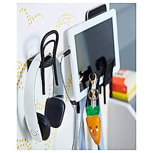 Ikea Fjantig Plastic Hook, Black, Pack of 3, Height 12 cm