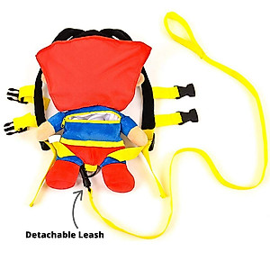 KidsEmbrace Superman 2-in-1 Child Safety Harness and Travel Buddy