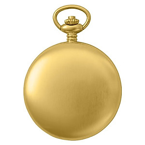 Charles-Hubert, Paris 3780-G Gold-Plated Mechanical Pocket Watch