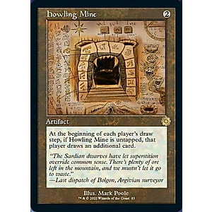 Magic: the Gathering - Howling Mine (083) - Schematic - The Brothers' War Retro Artifacts