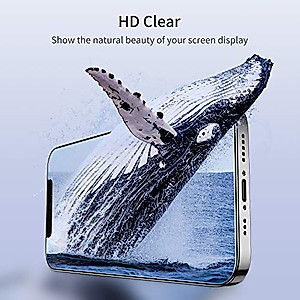 UNBREAKcable Shatterproof Tempered Glass Screen Protector for iPhone 12/12 Pro [2-Pack] [99.99% HD Clear] [Easy Installation Frame] [9H Hardness] [Full Coverage] [Bubble Free] for Apple 6.1''