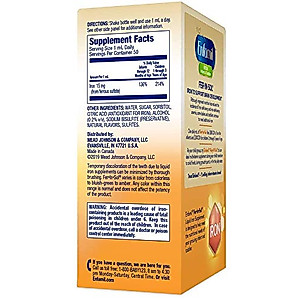 Enfamil Fer-In-Sol Iron Supplement Drops for Infants & Toddlers, Supports Brain Development, 50 mL Dropper Bottle, Pack of 2
