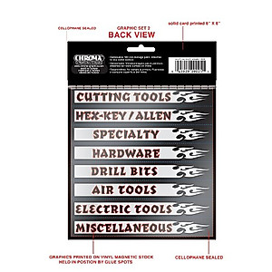 Chroma 9025 Toolbox Magnet, Silver