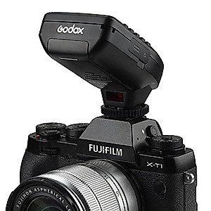 Godox Xpro-F for Fuji Fujifilm TTL Wireless Flash Trigger, 1/8000s HSS, TTL-Convert-Manual Function, Large Screen, 5 Dedicated Group Buttons, 11 Customizable Functions with Cleaning Kit