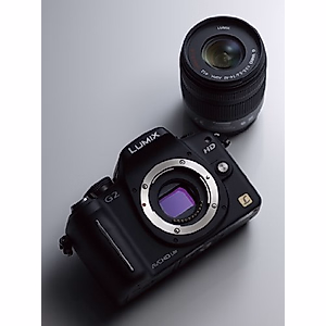 Panasonic Lumix DMC-G2 12.1 MP Live MOS Mirrorless Digital Camera with 3-Inch Touch Screen LCD and 14-42mm Lumix G VARIO f/3.5-5.6 MEGA OIS Lens (Black)