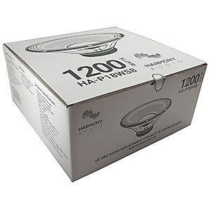 Harmony Audio HA-P18WS8 Replacement 18" PA Speaker Woofer Compatible with Peavey PV118 Sub