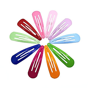 35 Pcs Animal Pattern Print Metal Snap Hair Clips For Girls Hair Accessories