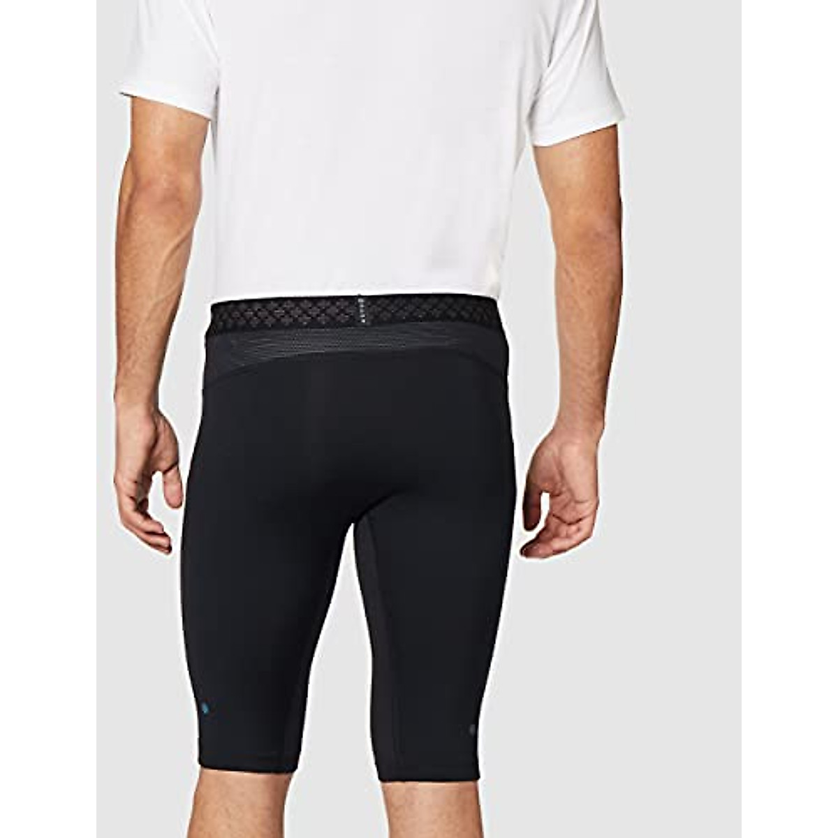 Under Armour Men's HeatGear RUSH 2.0 Long Shorts , Black (001)/Reflective , Small